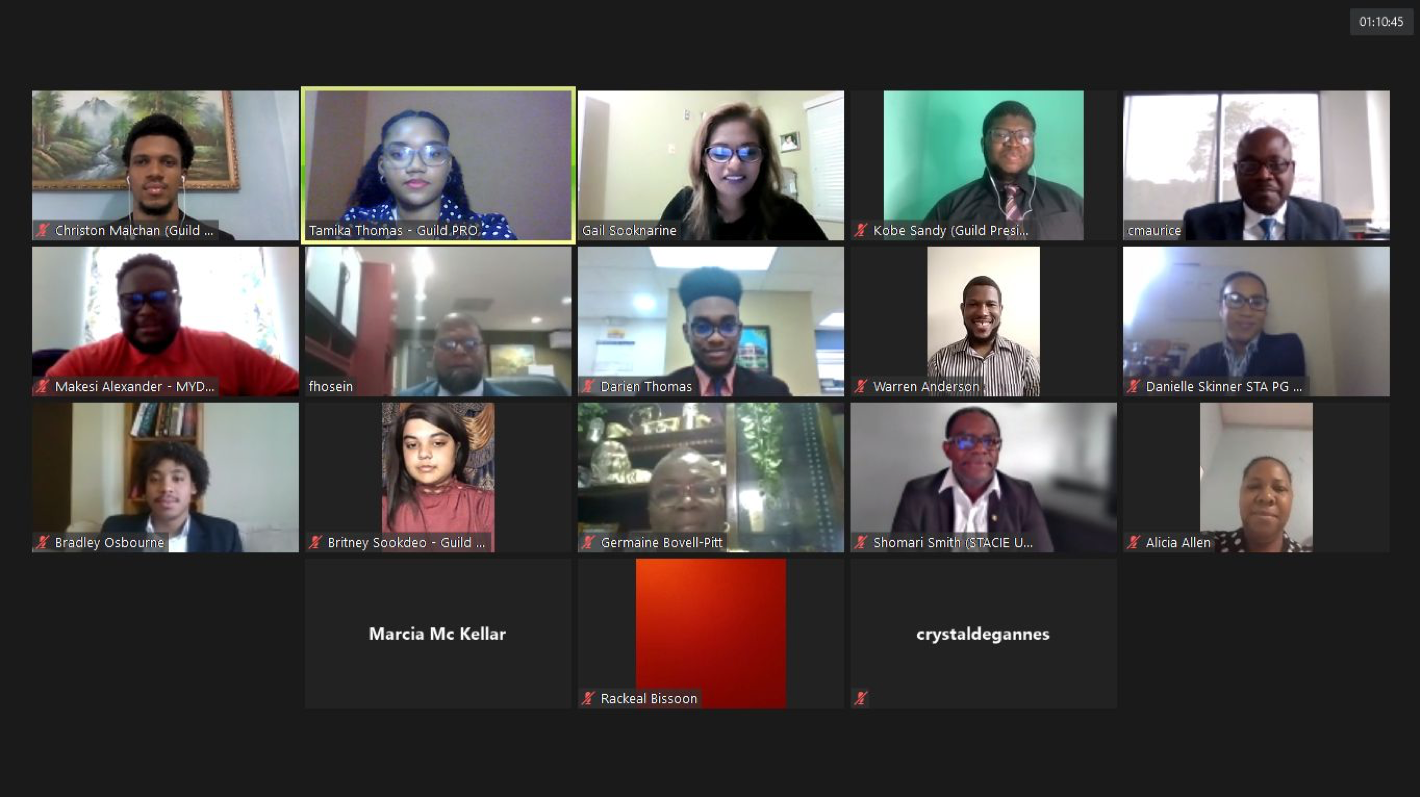 Minister Cummings Meets With UWI STA Guild – MSYA