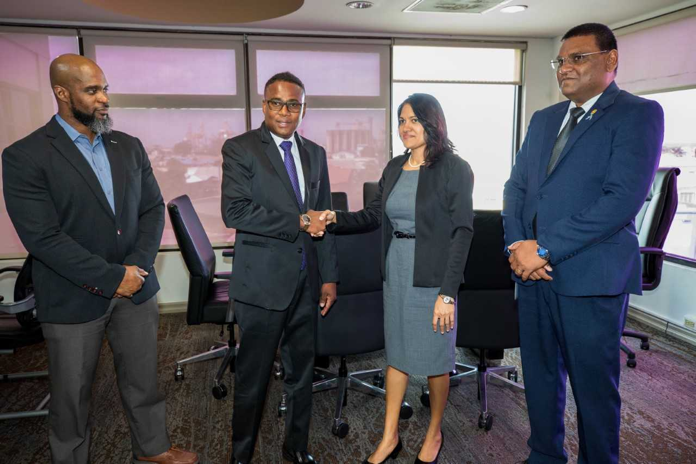 Minister Phillip Watts receives a Warm Welcome to the Ministry of Sport ...