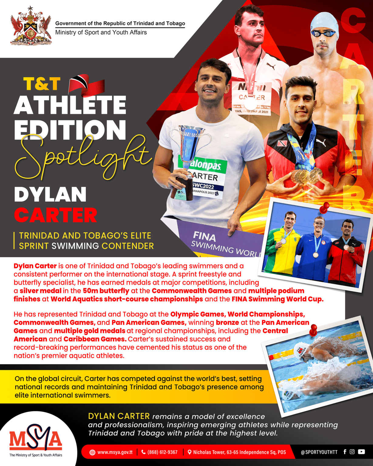 T&T Athlete Edition Spotlight – Dylan Carter – MSYA
