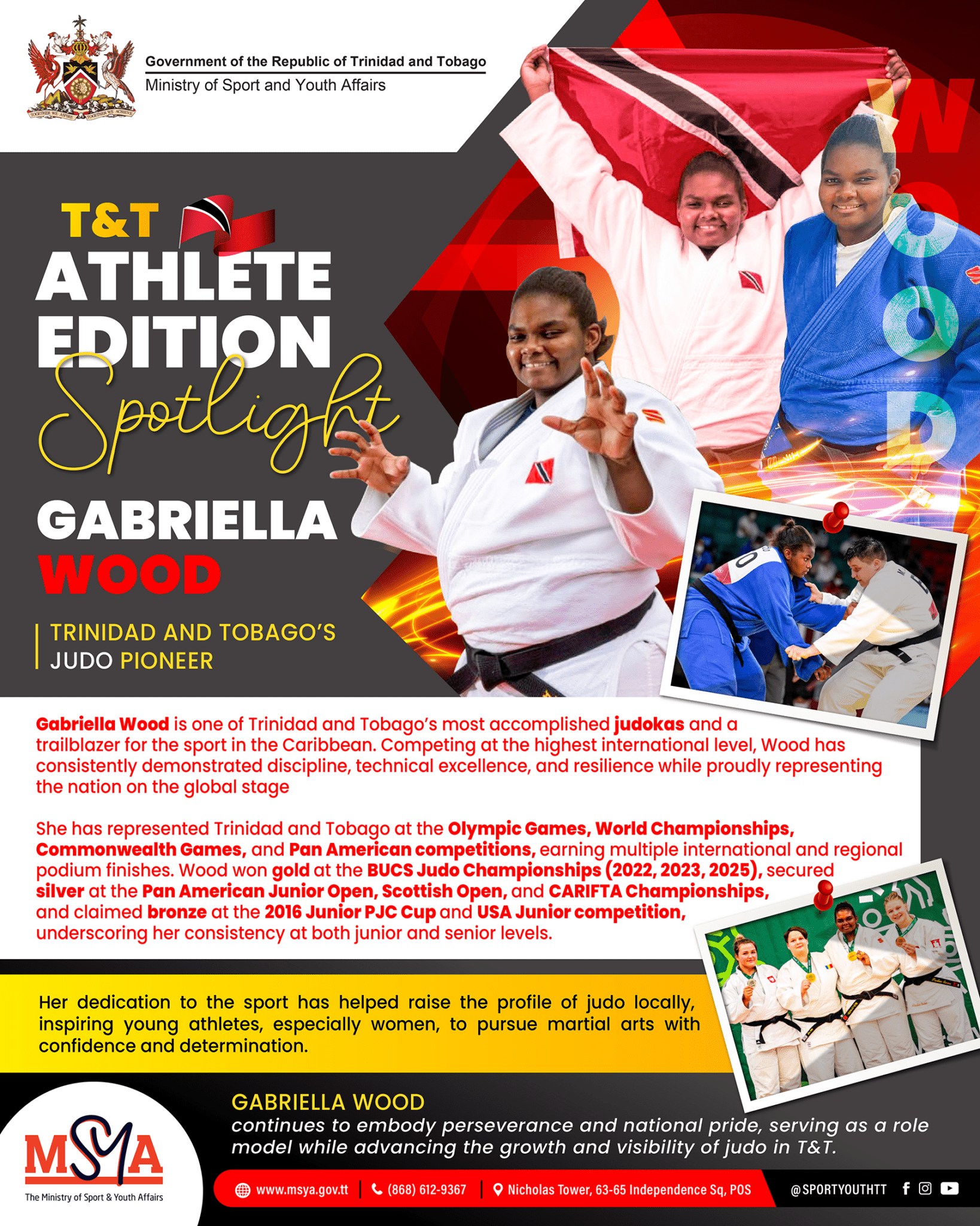 T&T Athlete Edition Spotlight – Gabriella Wood – MSYA